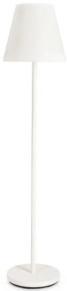 BIZZOTTO Zahradní solární stojací lampa LED s reproduktory bílá