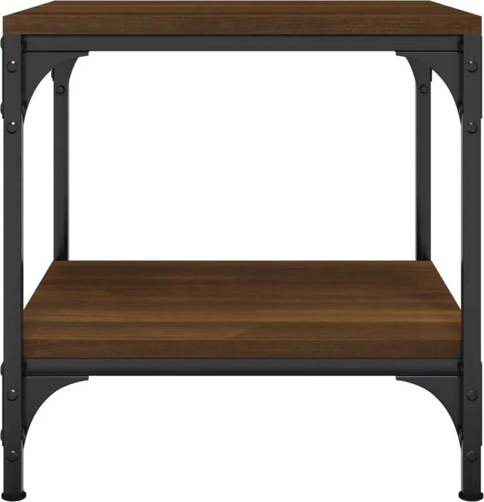 vidaXL Odkládací stolek 40 x 40 x 40 cm kompozitní dřevo [819385] Barva: dub sonoma