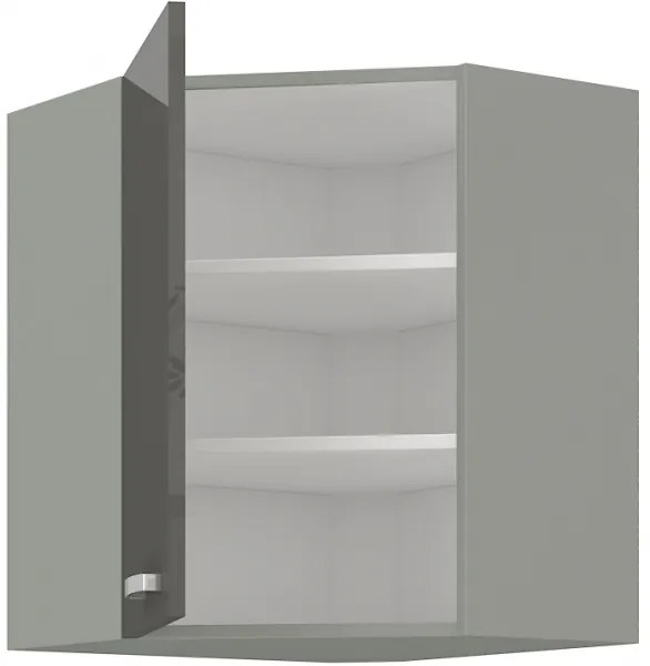 Kuchyňská skříňka Grey 60x60 GN-72 1F (45°)