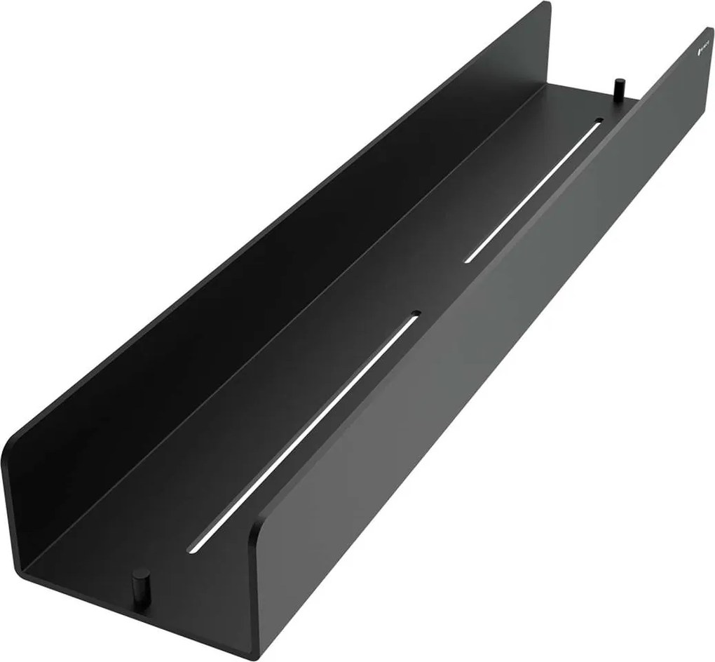 Nimco - Polička, délka 50 cm, matná černá 2091-J-50-90