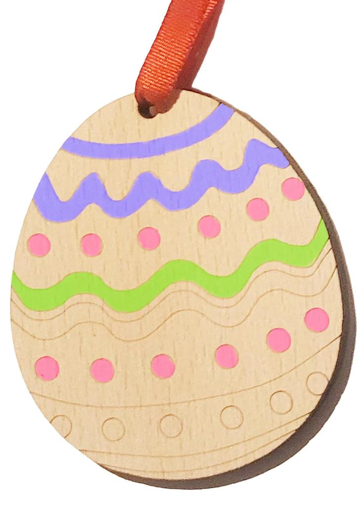 Okamih Velikonoční vajíčko k vybarvení