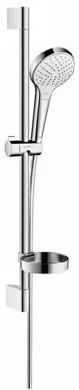Hansgrohe Croma Select S - Sprchová souprava Vario 0,65m s mýdlenkou Casetta, bílá/chrom 26566400