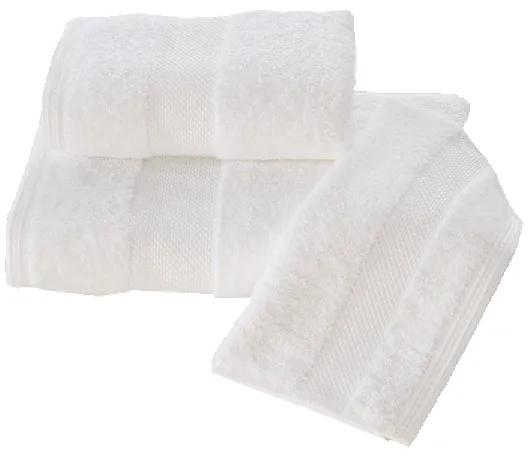 Luxusní malý ručník DELUXE 30x50cm z Modalu Bílá