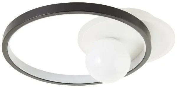 Brilliant - LED Stmívatelné stropní svítidlo ATLANTA LED/24W/230V černá/bílá
