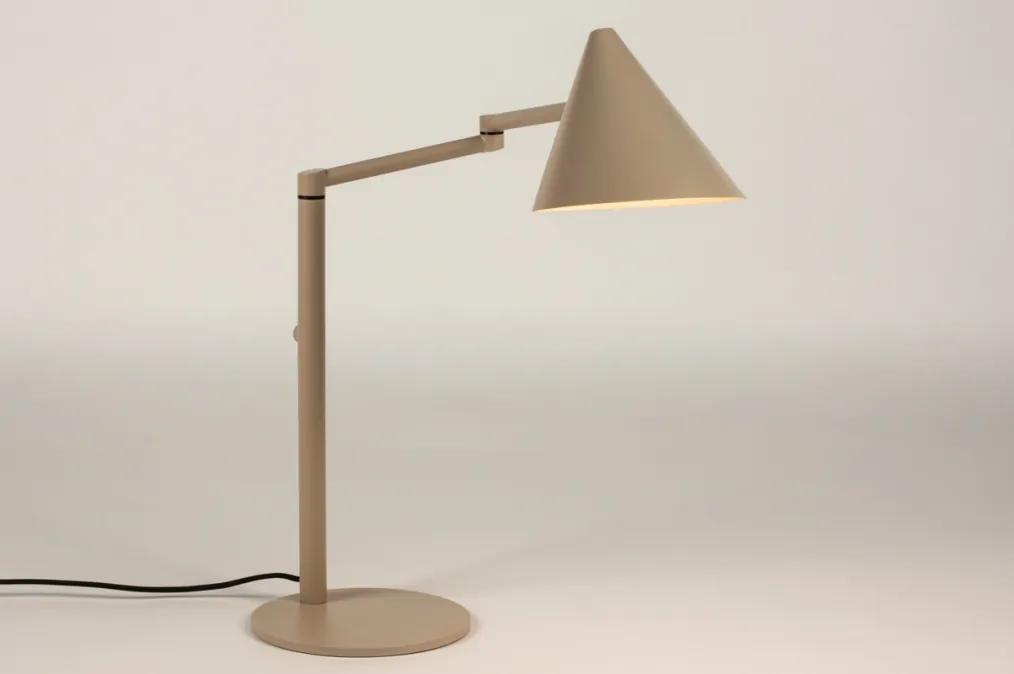Stolní designová lampa Florentia Taupe