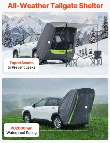 Stan SUV se stínící markýzou VEVOR, 1500 × 1500 mm