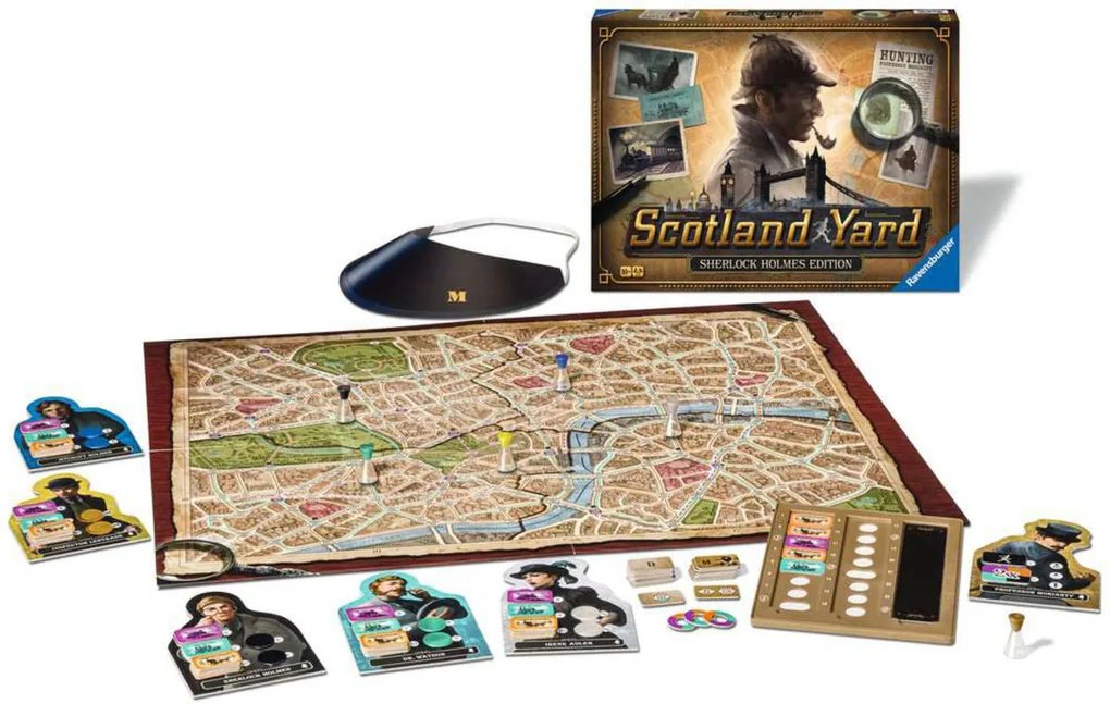 RAVENSBURGER Hra Scotland Yard Sherlock Holmes *SPOLEČENSKÉ HRY* 2427540