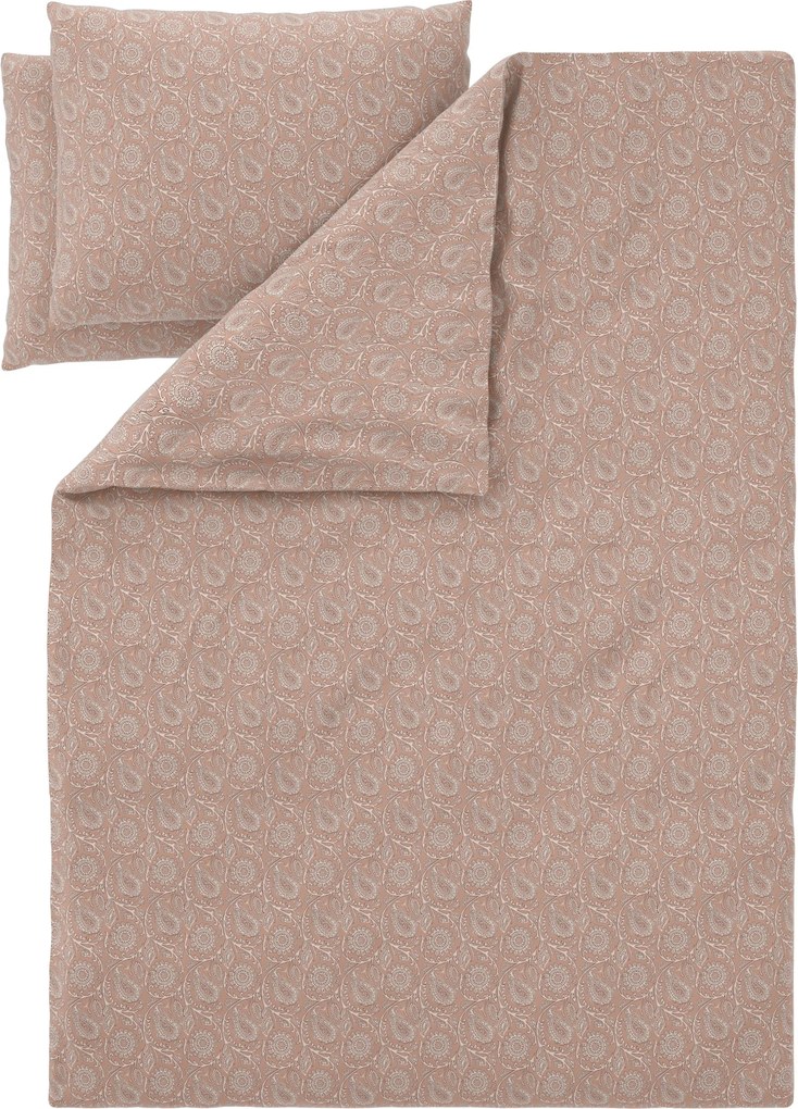 Livarno® Saténové ložní povlečení, 200 x 220 cm, 70 x 90 cm (kašmírový vzor)