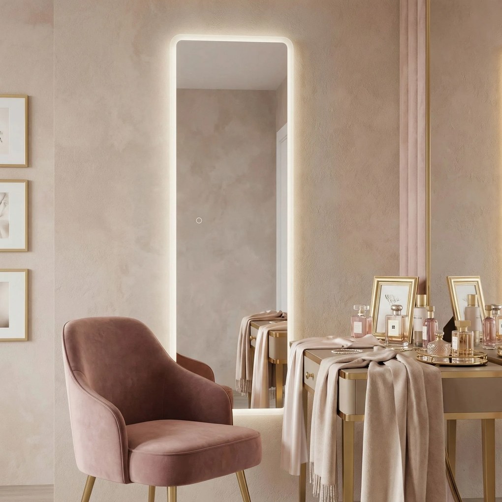 Rea Rea, Zrcadlo LED 150x50cm MOL-SQ, HOM-01527