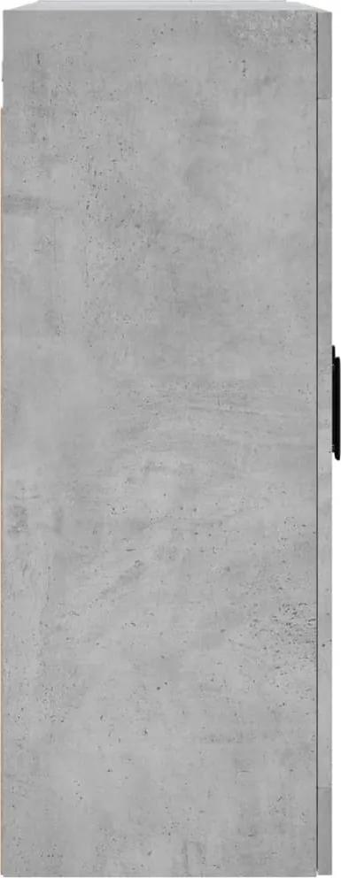 vidaXL Nástěnné skříňky 2 ks kompozitní dřevo [3197949] Barva: bílá s vysokým leskem