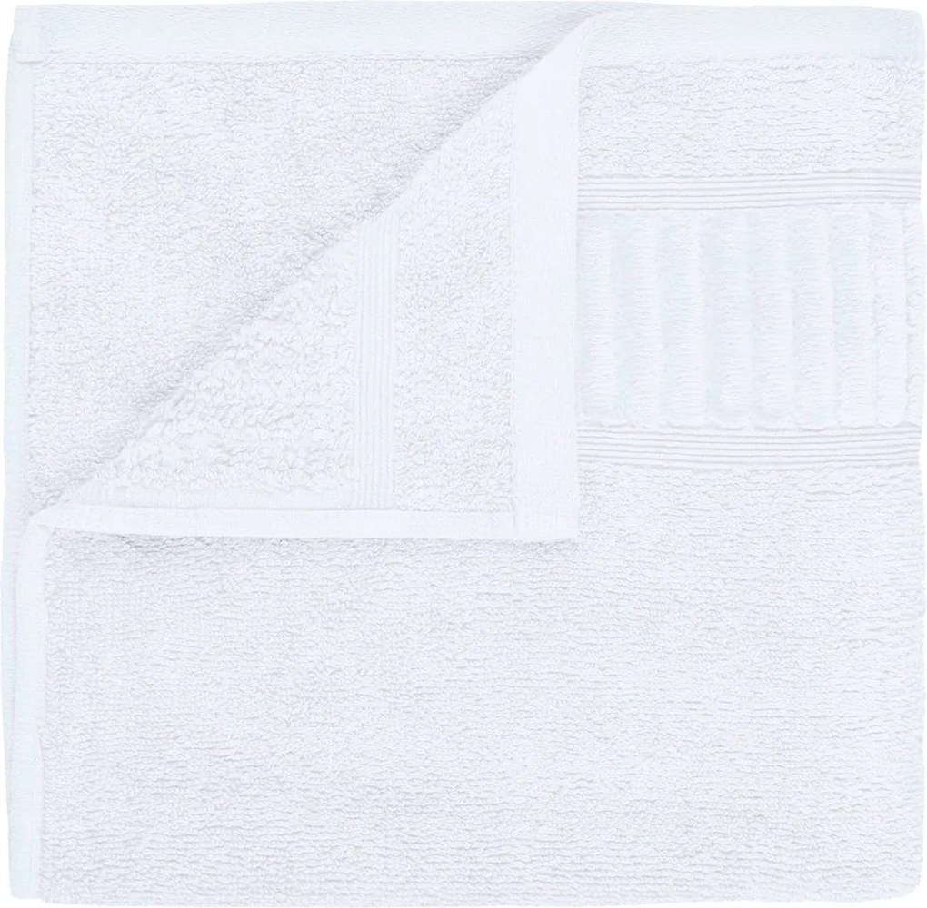 Gözze ručník, 50 x 100 cm, čistá bio bavlna, s bordurou a šňůrkovým poutkem, vysoká kvalita. (bílá)