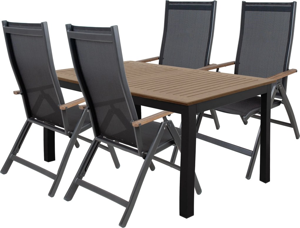 Doppler EXPERT WOOD Plus zahradní sedací souprava 4+1