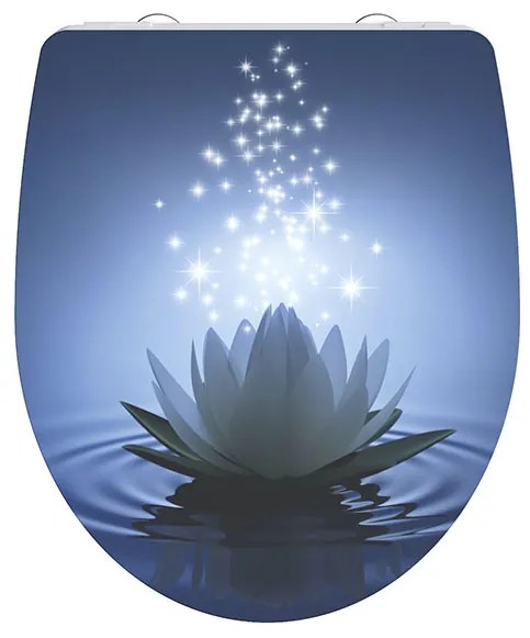 Eisl Sanitär WC prkénko Duroplast Soft Close Water Lily High Gloss 82582