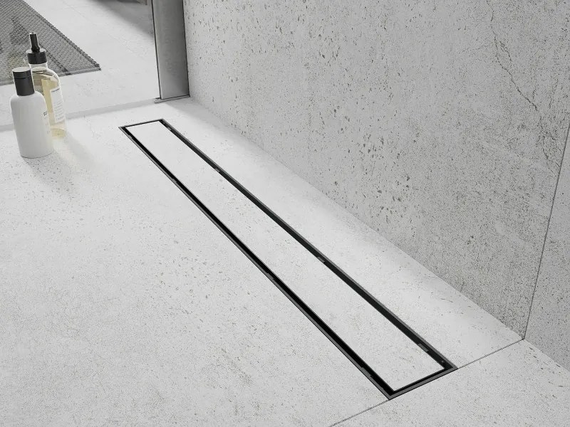 Mexen Flat Abs Plochý ABS lineární odtok 2v1 60 cm, inox - 1069060