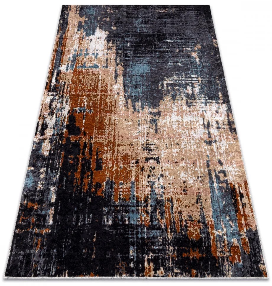 Kusový koberec Acira tmavě modrý 140x190cm