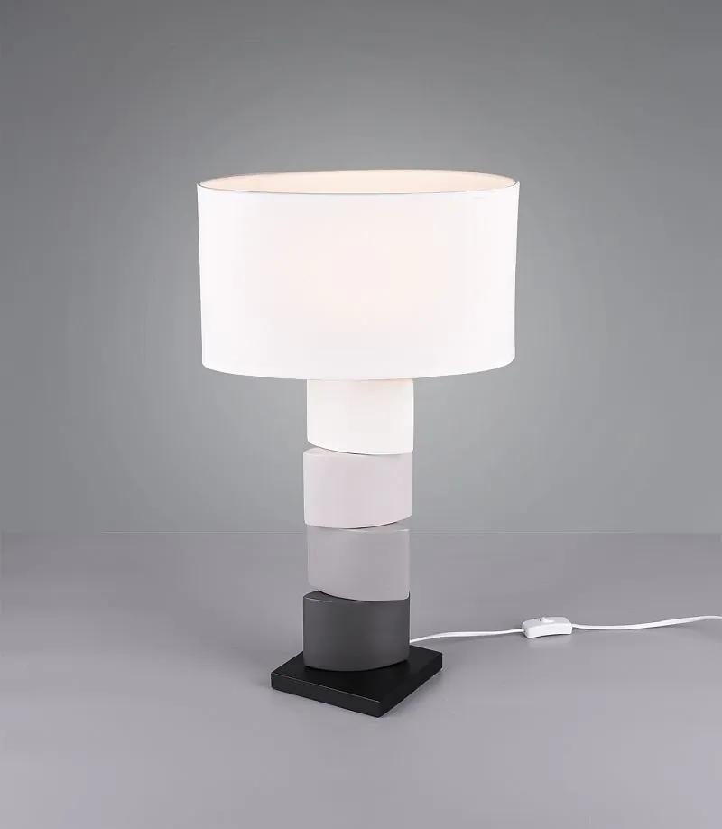 TRIO Reality R50781901 Kano stolová lampička E27 1x60W Lampy a lampičky na noční stolek