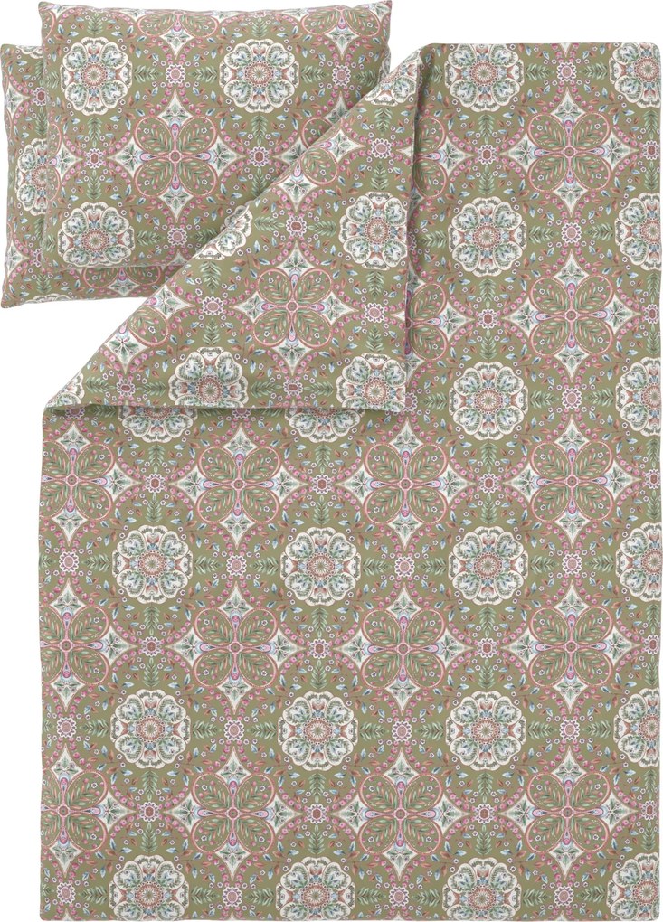 Livarno® Saténové ložní povlečení, 200 x 220 cm, 70 x 90 cm (ornamenty)