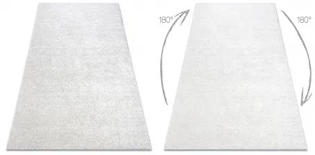koberec, koberec metráž SANTA FE krémový 031 hladký, Jednotný jedno velikost 400x450 cm | krásné koberce cz