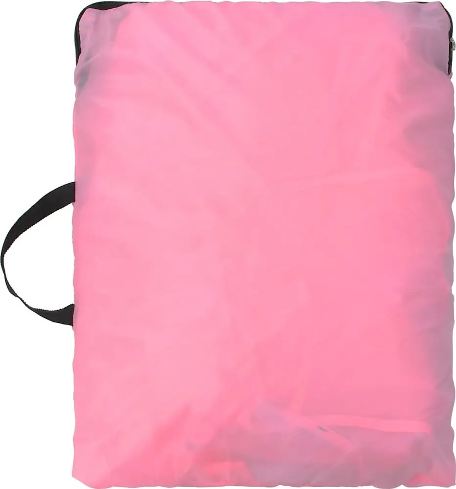vidaXL Princeznovský stan na hraní s 250 míčky růžový 133 x 140 cm [3107712] Barva: Vícebarevné 2