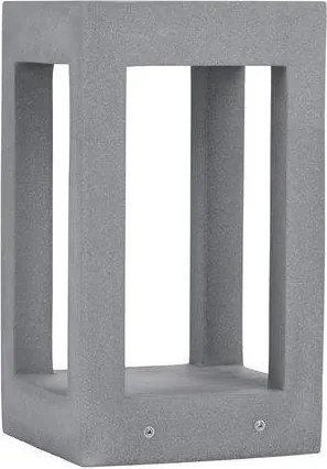 NV 9540215 Venkovní sloupkové svítidlo BEV šedý beton skleněný difuzor LED 5W 3000K 120-230V IP65 - NOVA LUCE