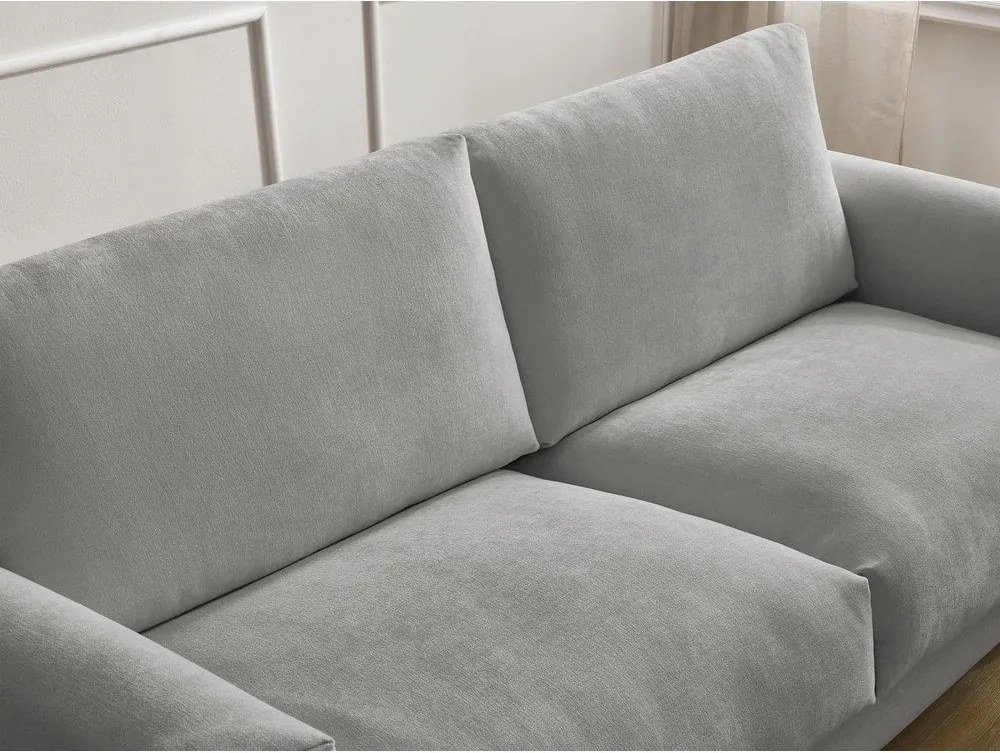 Šedá pohovka na každodenní spaní/rozkládací 220 cm Cocoone – Bobochic Paris