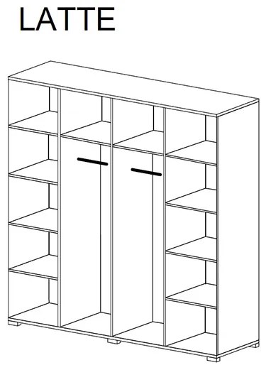 Ložnice LATTE Idzczak