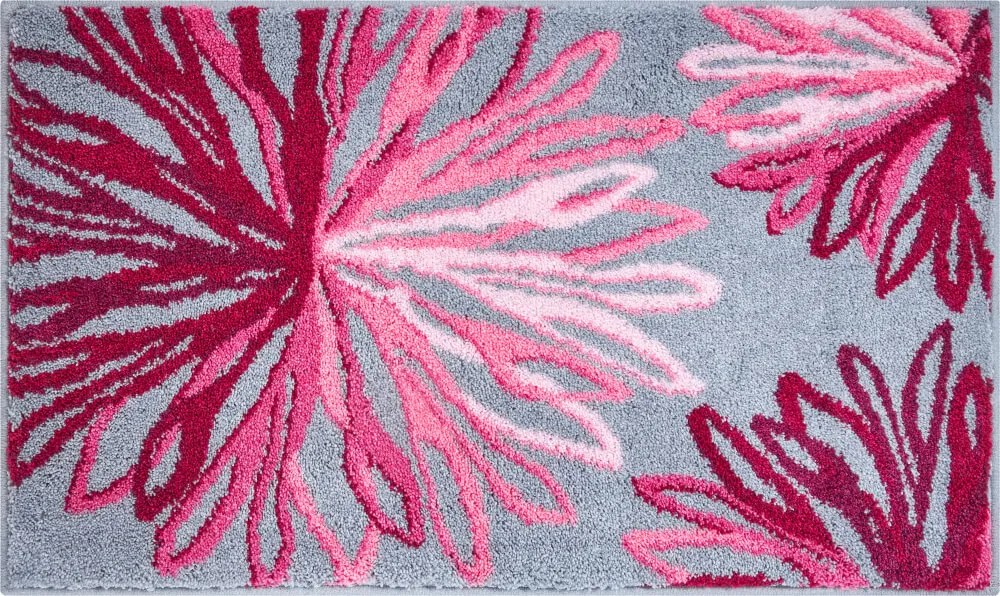 GRUND Koupelnová předložka ART růžově šedá Rozměr: 60x100 cm