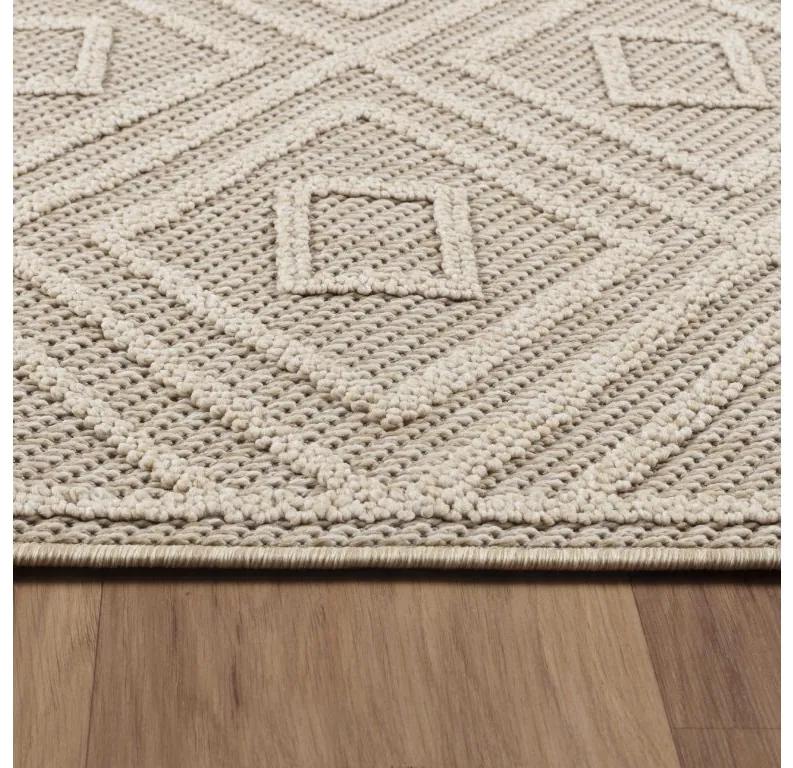 Ayyildiz Kusový koberec PATARA 4956, Béžová Rozměr koberce: 80 x 250 cm