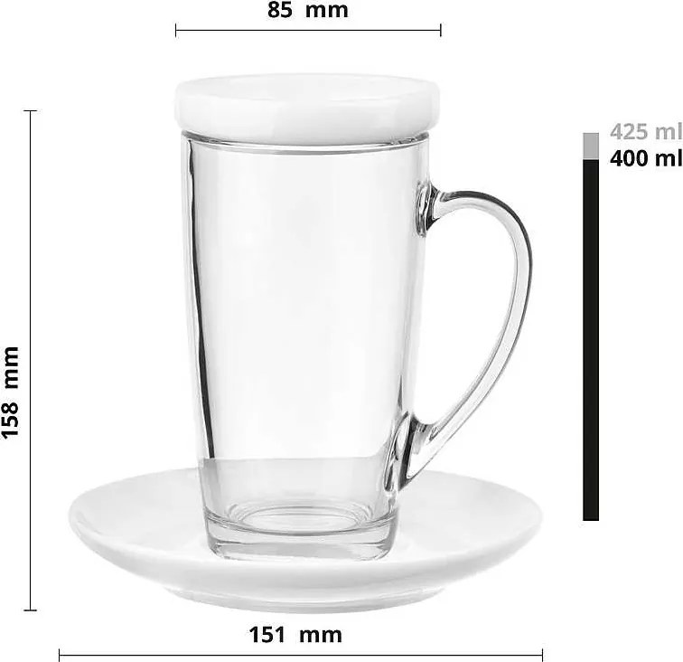 Glasmark Hrnek ALEX Gift 400 ml