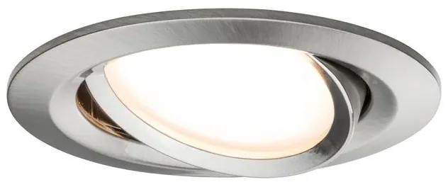 P 93939 SmartHome LED Zápustné svítidlo Coin 5,5W železo 3ks Tunable White - PAULMANN