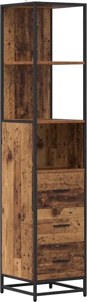 Sada koupelnového nábytku 3 ks Staré dřevo 65 x 33 x 60 cm 3402405