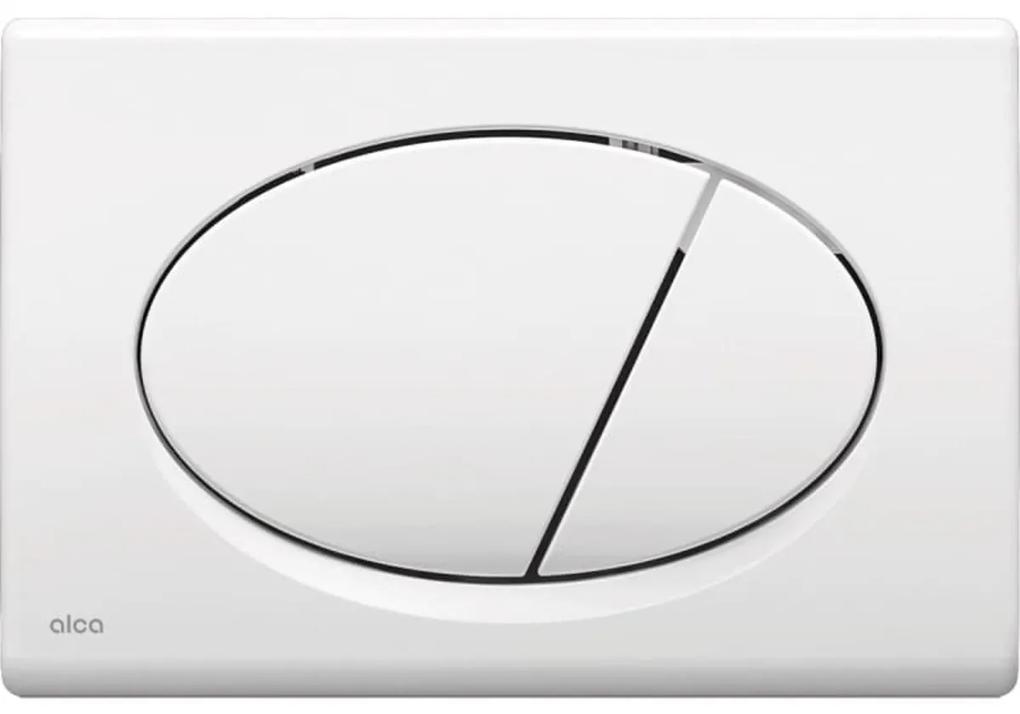 Ovládací tlačítko Alca plast bílá M70