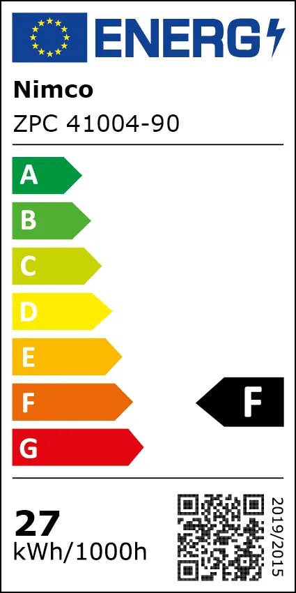 Nimco Černé LED zrcadlo 1000x600 - ZPC 41004-90