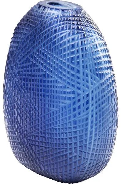 Váza Harakiri Blue 25 cm
