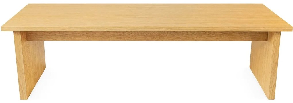 Dubový konferenční stolek Woodman Stripe 120 x 60 cm