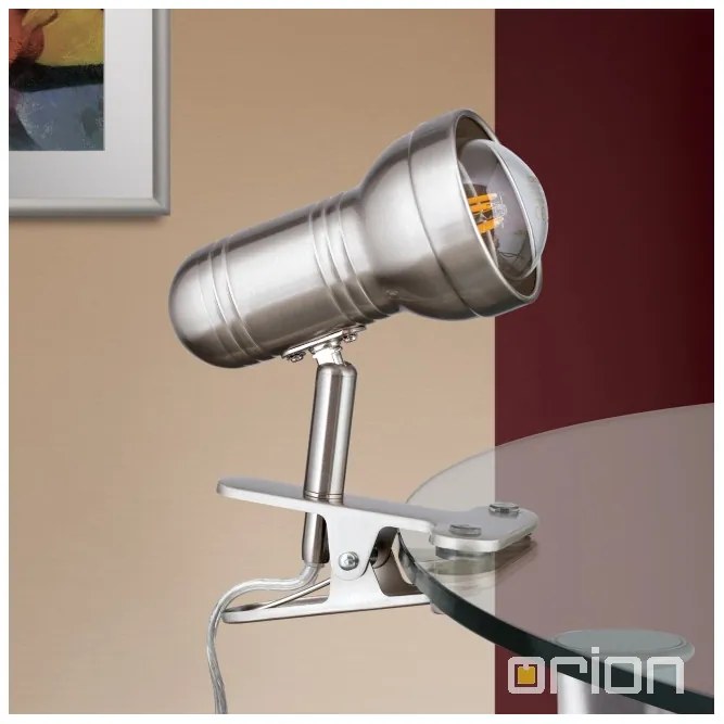 Orion Klipová stolní lampa WILHELM satin
