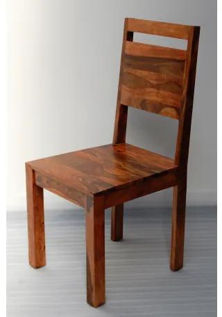 Židle Amba z indického masivu palisandr Barva Only stain  AMBA-CH