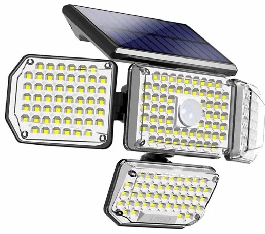 Brilagi - LED Solární nástěnné svítidlo se senzorem WALLIE LED/5W/5,5V IP65