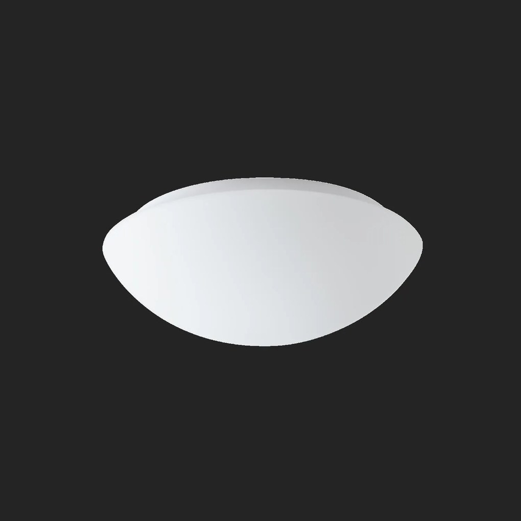 OS AUR70371 AURA 8 IP stropní/nástěnné skleněné svítidlo bílá IP65 3000 K 15W LED nouzové kombinované 3 h (původní kód OS 70371) - OSMONT