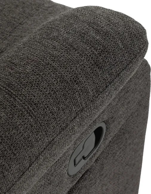 Polohovací křeslo šedé TV-4086 GREY2