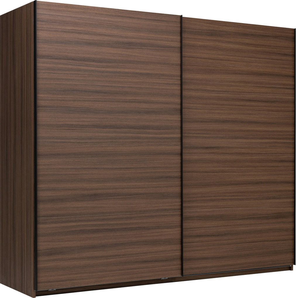 XXXLutz ŠATNÍ SKŘÍŇ S POSUVNÝMI DVEŘM, barvy vlašských ořechů, 250/211,5/61,5 cm P & B - Šatní skříně - 000885001209