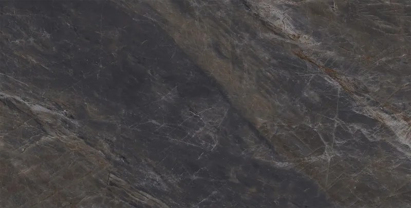 Mexen Brazilian Black lesklý rektifikovaný gres G1, podlahová a nástěnná dlaždice 120 x 60 cm, vysoký lesk - TL209-120-060-00