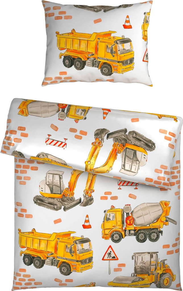 XXXLutz DĚTSKÉ POVLEČENÍ 140/200 cm Ben'n'jen - 008105033201