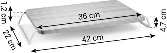 TESCOMA Krájecí a servírovací deska ONLINE 36 x 22 cm