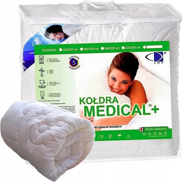 Přikrývka Medical Antialergická 90X120 Pro Dítě 95°C Dětská