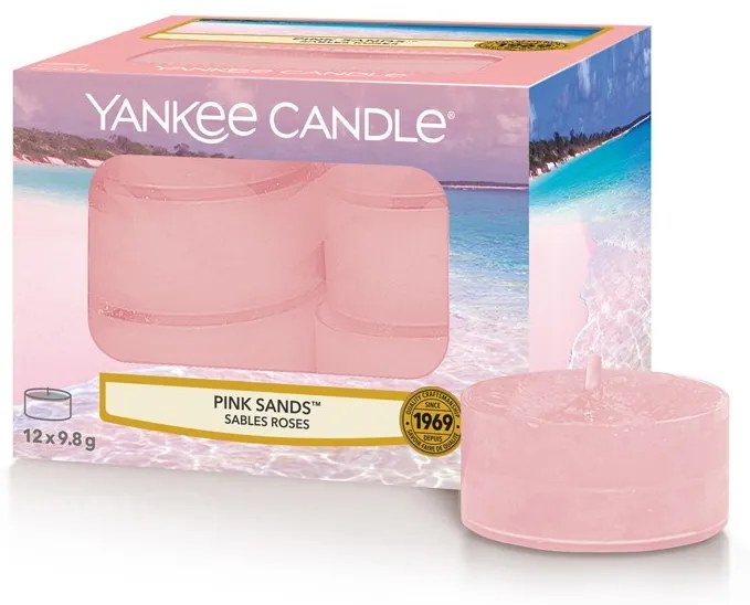 YANKEE CANDLE PINK SANDS 12 x 9,8 g