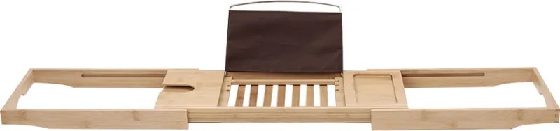 Mexen Bamboo, bambusová polička do vany 70-100 cm, přírodní bambusová, 701270-00