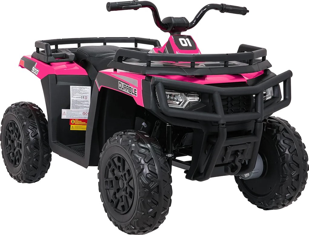 Ramiz Čtyřkolka 4x4 ATV WOLF růžová
