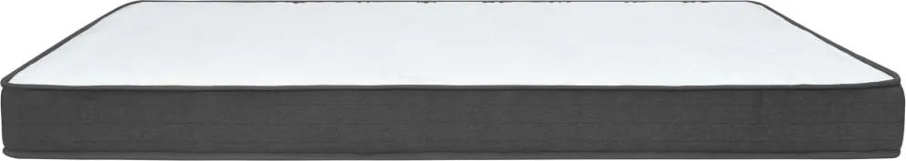 vidaXL Postel boxspring tmavě šedá textil 90 x 200 cm [3054705]