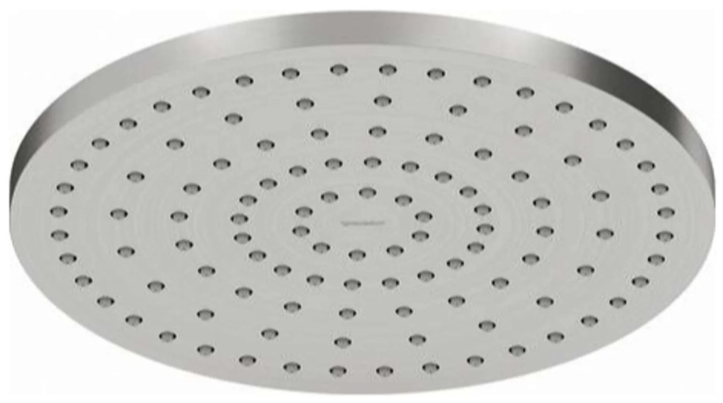 Duravit - Hlavová sprcha, průměr 25 cm, MinusFlow, kartáčovaný nerez UV0662018070